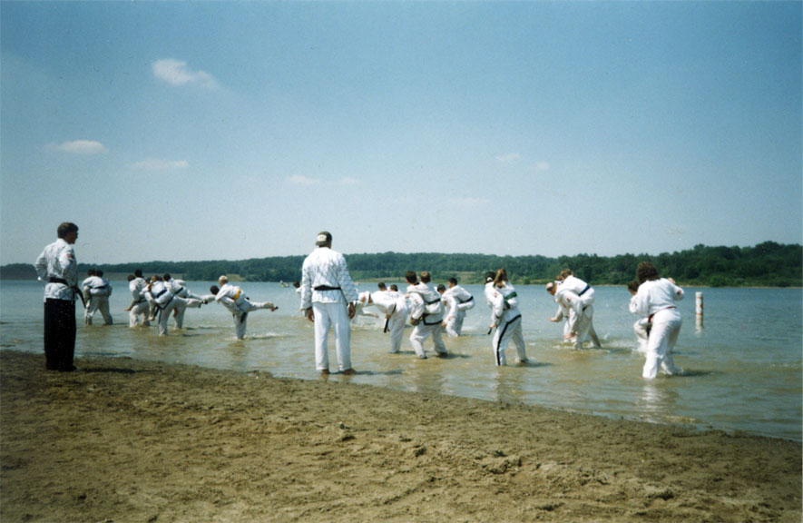 Outdoor Practice 1990s | Central Ohio Martial Arts