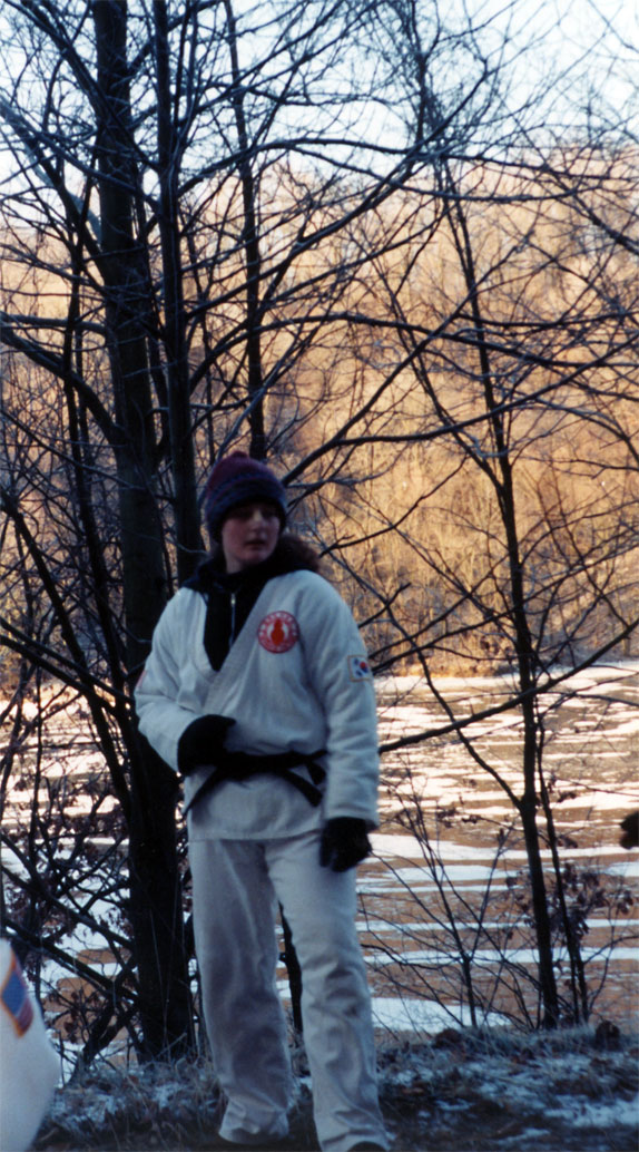 Outdoor Practice 1990s | Central Ohio Martial Arts