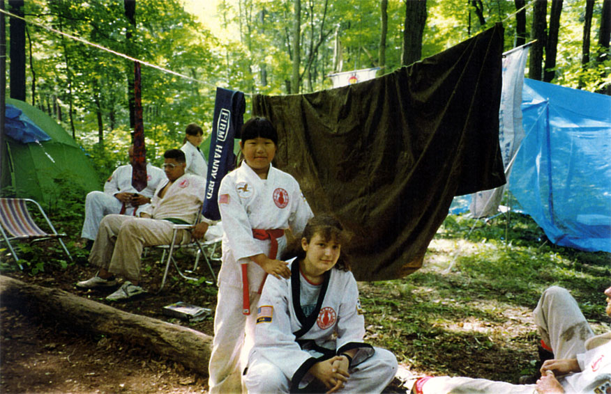 Outdoor Practice 1990s | Central Ohio Martial Arts